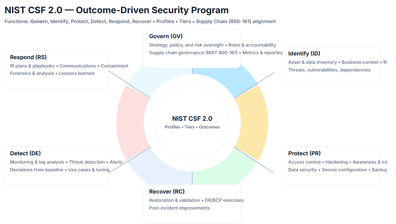NIST CSF 2.0 Assessment & Roadmap | Praetorian Secure